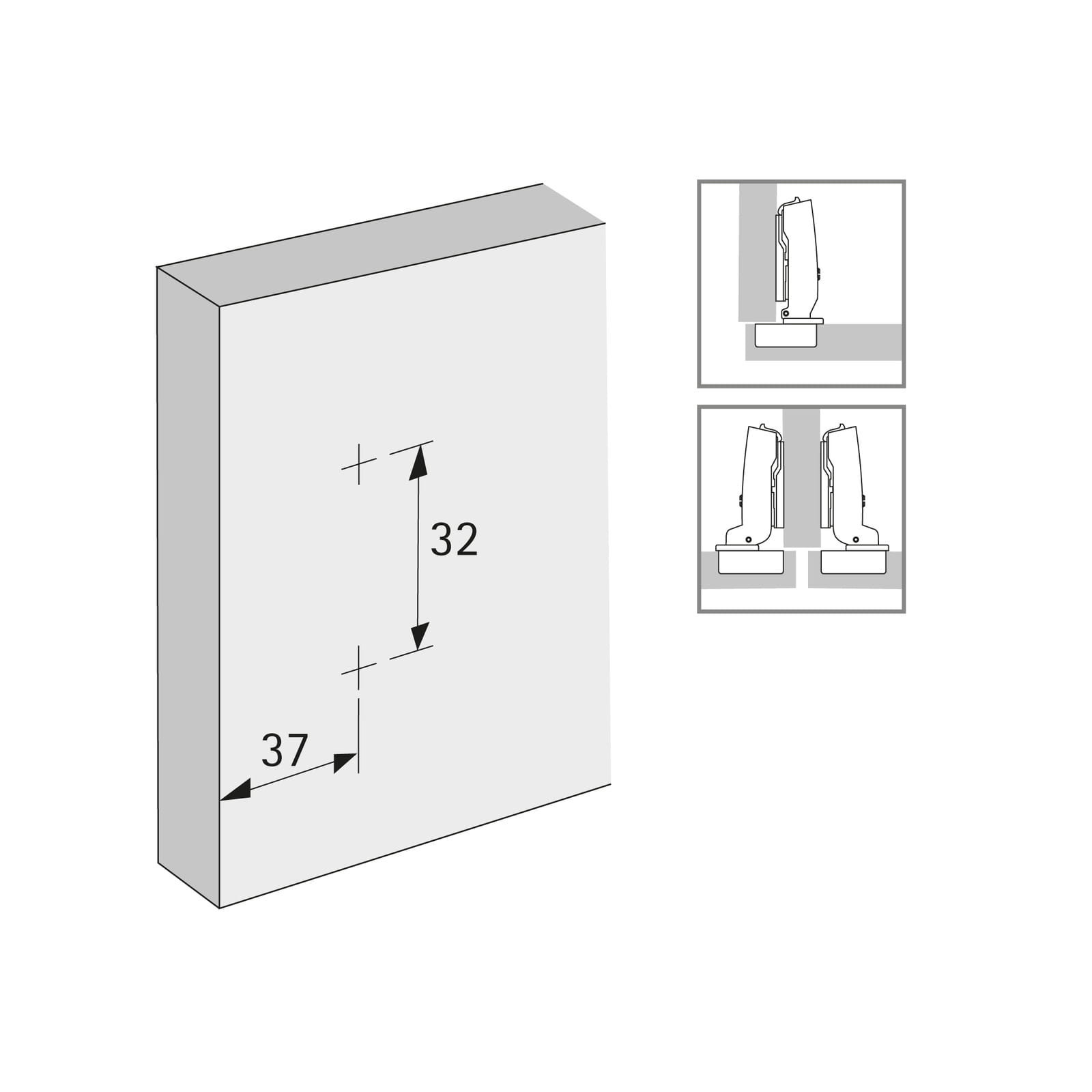 Zawias meblowy cichy domyk HETTICH SENSYS 8657i 165° (9099540 ... Zawias meblowy cichy domyk HETTICH SENSYS 8657i 165° (9099540 ...