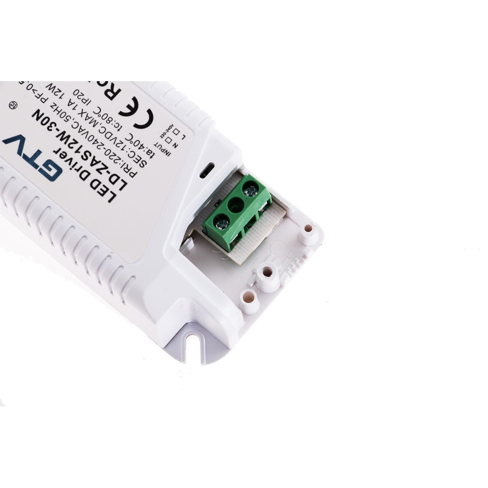 Zasilacz led GTV 12V/15W